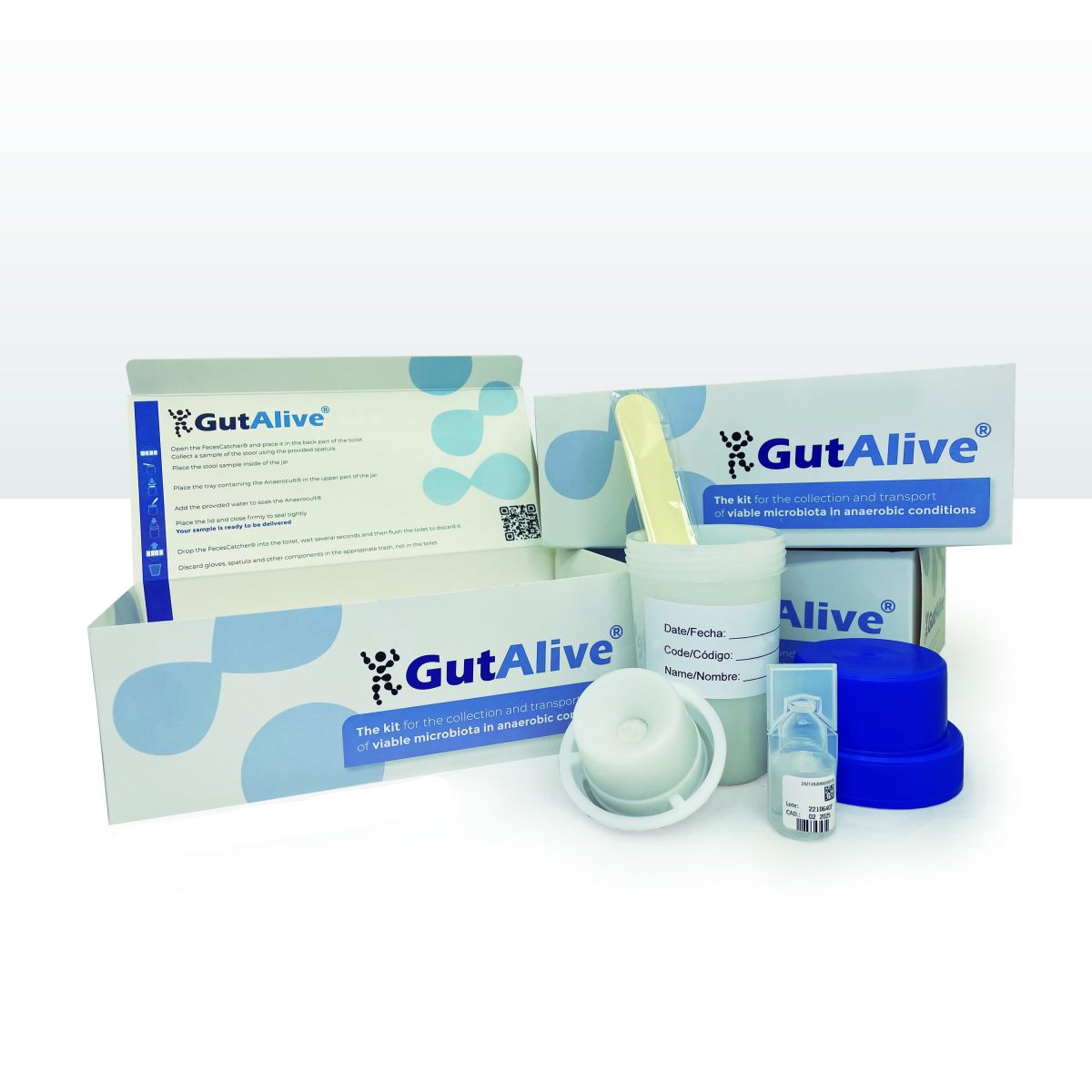 Microbiome collection kit - Microviable Therapeutics S.L.