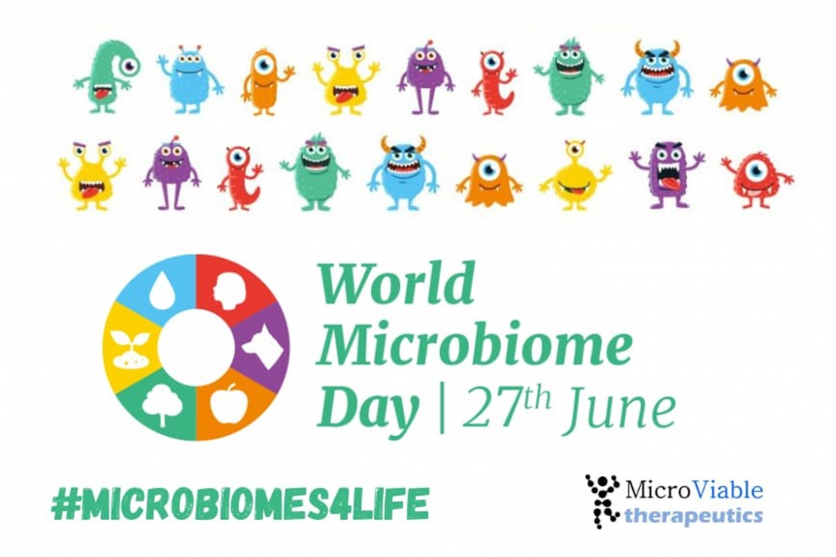 Microviable Therapeutics celebrates World Microbiome Day
