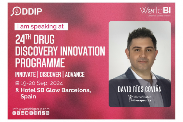 David Ríos will attend Drug Discovery Innovation Programme